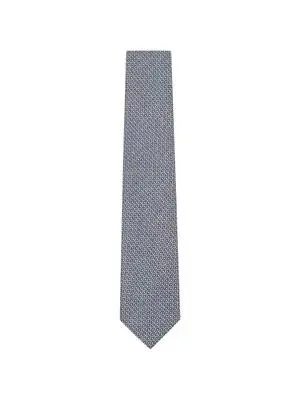 TOMBOLINI Geometric Print Neck Tie - Blue