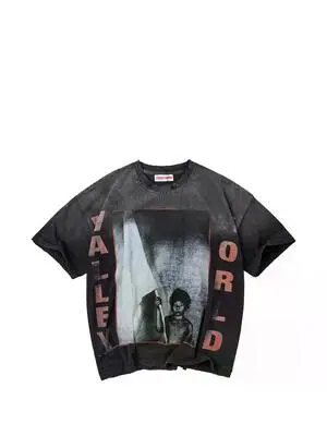 VALE FOREVER Graphic-print T-shirt - Black