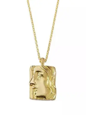David Webb Virgo Zodiac Pendant Necklace