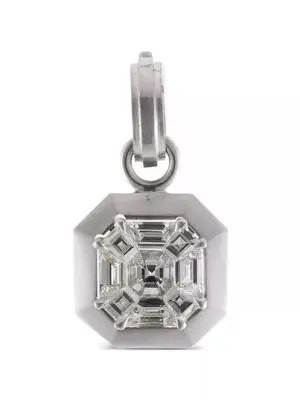 SYLVA & CIE Diamond Mosaic Pendant - Silver