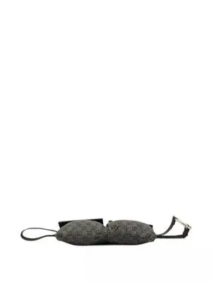 Gucci 2000-2015 Gg Denim Double Pocket Belt Bag
