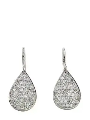 Irene Neuwirth 18kt White Gold Diamond Earrings - Silver