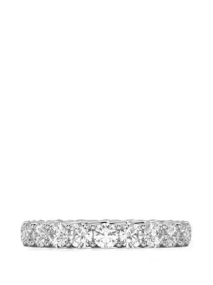 SOLO FOR DIAMONDS Diamond-embellished Eternity Ring - Silver