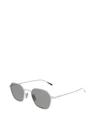 Montblanc Geometric-frame Sunglasses - Silver