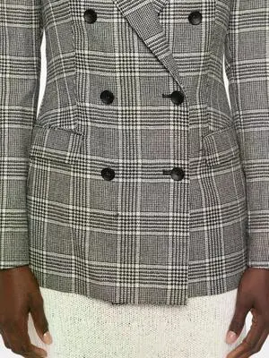Tagliatore Check-pattern Double-breasted Blazer