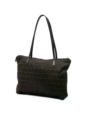 Fendi 2000-2010 Zucchino Canvas Tote Bag