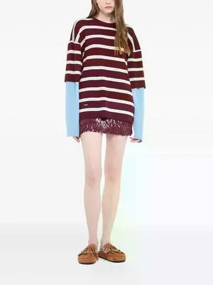 Alanui Rugby Club Double-sleeve Sweater