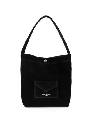 LANCASTER Logo-detail Bucket Bag - Black