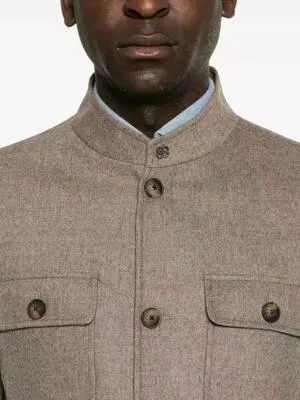 GRAN SASSO Four-pocket High-neck Jacket