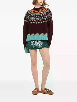 Alanui Sweet Winter Raglan-sleeve Sweater