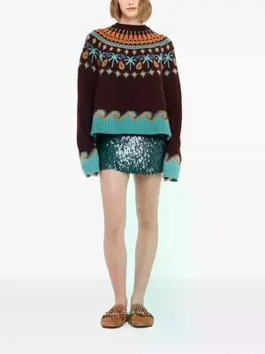 Alanui Sweet Winter Raglan-sleeve Sweater