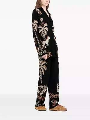 Alanui Jacquard-knit Shirt