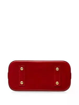 LOUIS VUITTON 2013 Monogram Vernis Alma Bb Satchel