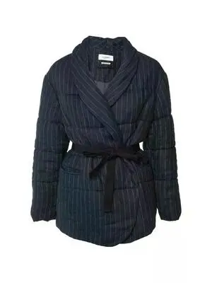 MARANT ETOILE Quilted Pinstriped Jacket