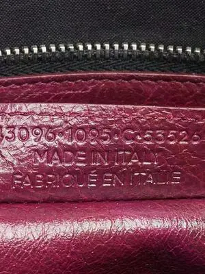 Balenciaga 2004 Bazar Striped Tote Bag - Black