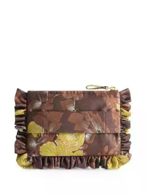 La DoubleJ Devon Silk Mix Jacquard Hand Pochette