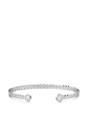 SOLO FOR DIAMONDS Diamond-embellished Geometric Necklace - Silver