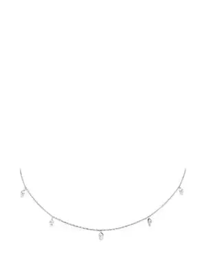 SOLO FOR DIAMONDS Diamond-embellished Necklace - Silver