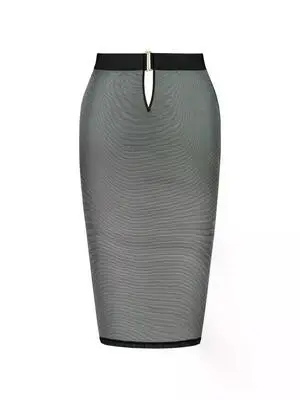 BORDELLE Zenna Mesh Pencil Skirt
