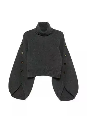 Zimmermann Crew Neck Long Sleeve Sweater