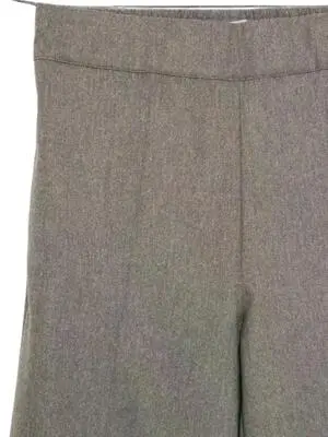 D.exterior Marl Effect Pressed Crease Trousers
