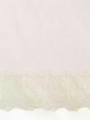 Alanui Strapless Lace-trim Top