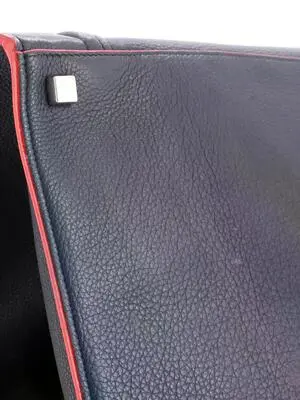 Celine Grainy Leather Phantom Tote Bag - Blue