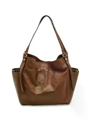 Burberry Canterbury Leather Tote Bag