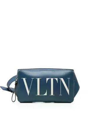 Valentino Garavani 2000-2017 Leather Vltn Belt Bag - Blue
