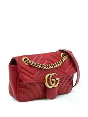 Gucci Gg Marmont Matelassé Crossbody Bag