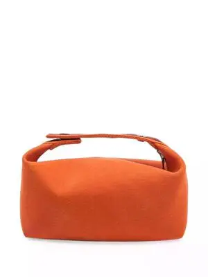 Hermès Bride-a-brac Logo-embroidered Clutch Bag