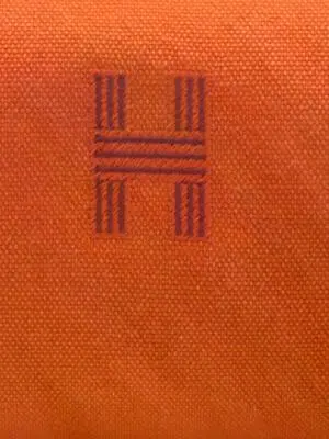 Hermès Bride-a-brac Logo-embroidered Clutch Bag