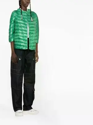Herno Three-quarter Length Sleeves Puffer Jacket