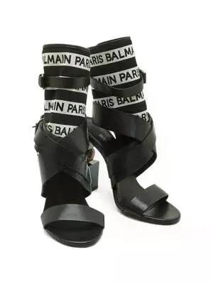 Burberry Logo-print Buckle-fastening Sandals