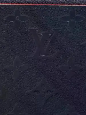 LOUIS VUITTON 2017 Monogram Empreinte Zippy Leather Wallet
