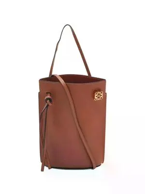 Loewe 2023 Dice Pocket Bucket Bag - Brown