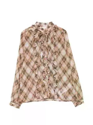 I BLUES Ruffled-detail Blouse