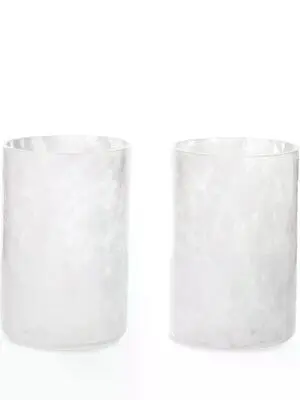 STORIES OF ITALY Opale Glasses - White