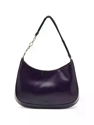 Prada Spazzolato Cleo Tote Bag - Purple