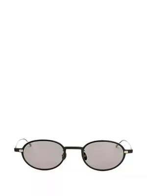 EYEVAN INC. No. 9 V Oval-frame Sunglasses - Black
