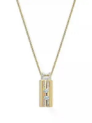 Loraida Small Blade Diamond Necklace