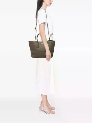 Prada Vitello Daino Convertible Tote Satchel