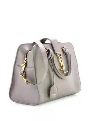 Saint Laurent Monogram Cabas Leather Baby Satchel