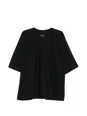 Issey Miyake Crew-neck T-shirt - Black