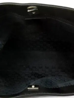 Gucci 2000-2015 Suede Web Shoulder Bag