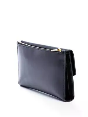 Saint Laurent Smooth Calfskin Monogram Uptown Clutch Bag