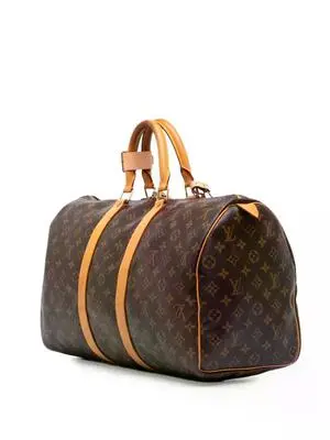 LOUIS VUITTON Monogram Keepall 45 Travel Bag