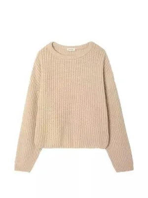 American Vintage Cyrow Ribbed-knit Sweater - Neutrals