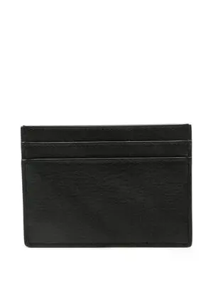 Saint Laurent Tiny Cassandre Grained Leather Cardholder