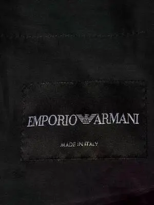 Emporio Armani Striped Zip-up Jacket